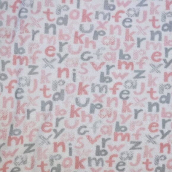 Lila | Bedding | Htf Lila Jack A B C Alphabet Blanket Pink Gray Baby ...